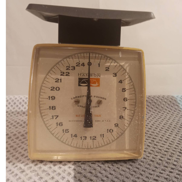 Hillard & Hanson | Kitchen | Vintage Hanson 25lb Home Utility Scale ...